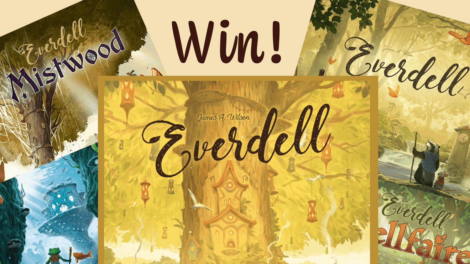 The Everdell Complete Collection Giveaway - Birdwood Games